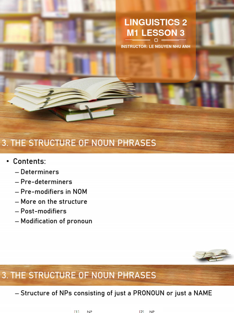 M1 Lesson 3 Slides For Students | PDF | Noun | Vocabulary