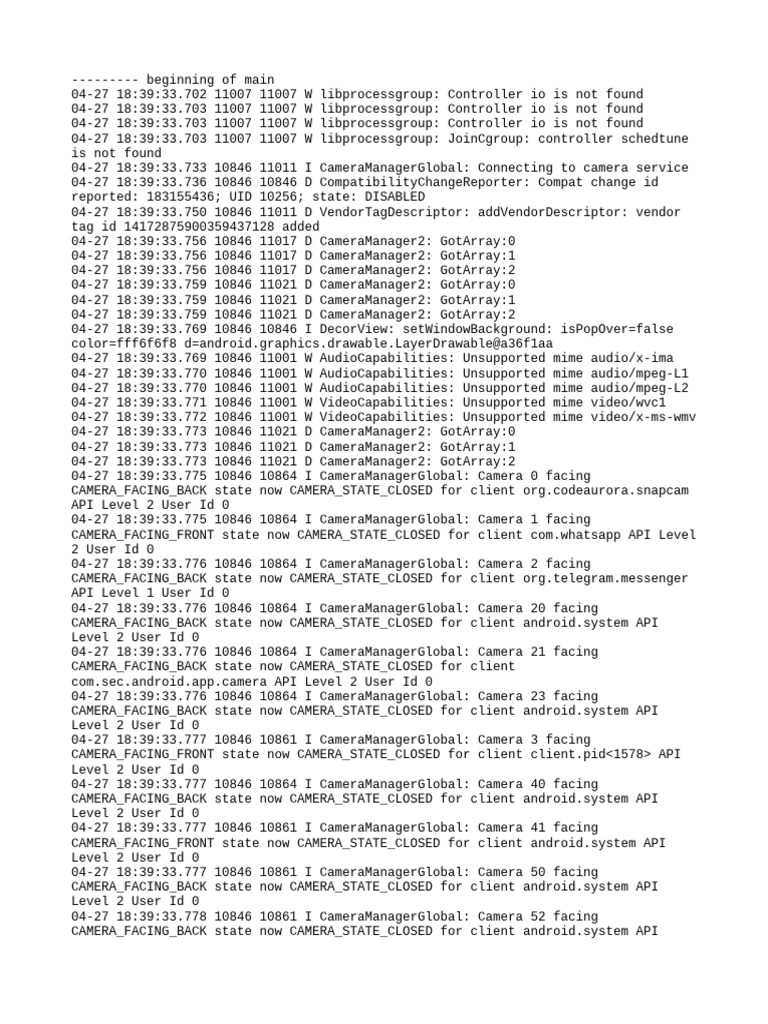 Log Cat 1714217973663 | PDF | Computing Platforms | Software Engineering