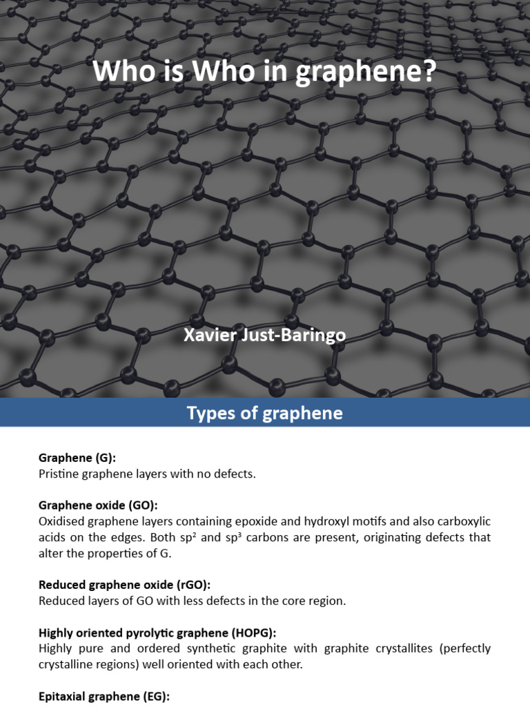 Who Is Who in Graphene | PDF | Graphene | Physical Sciences