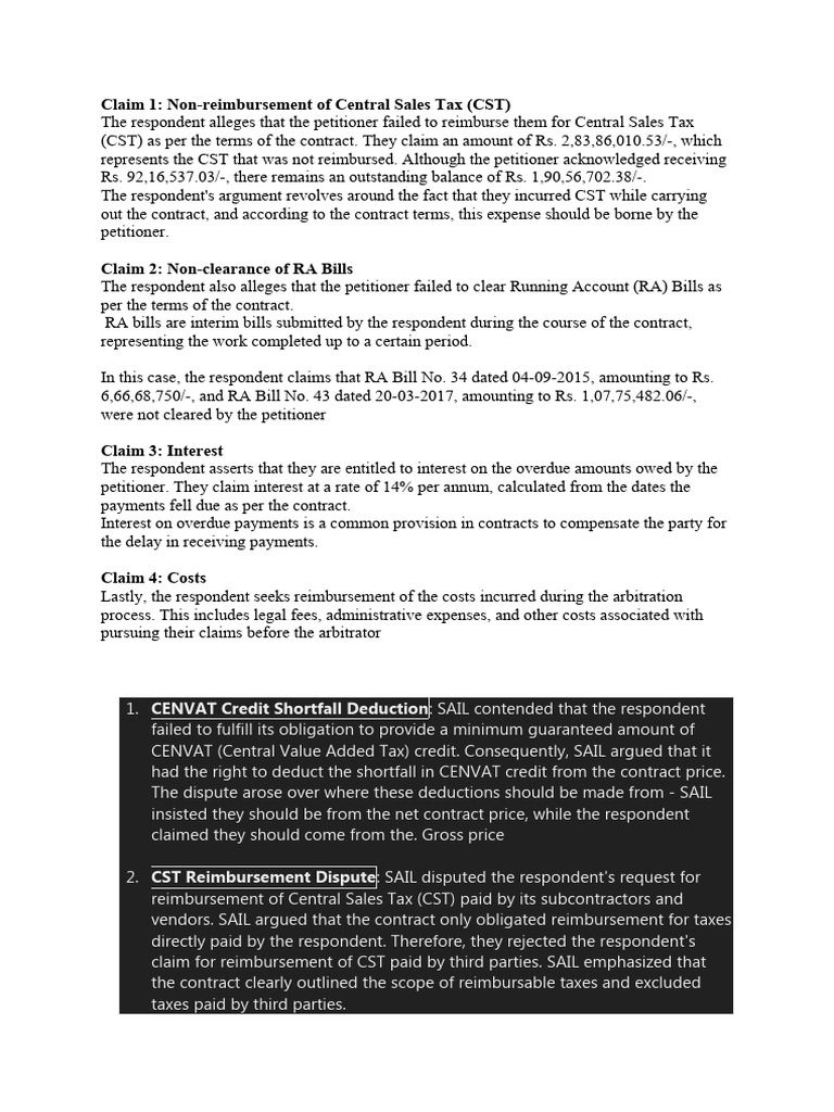 Script | Download Free PDF | Taxes | Arbitration