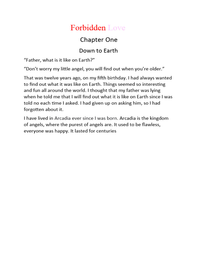 Forbidden Love | PDF