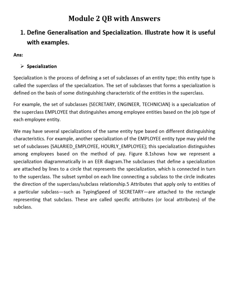 DBMS Module 2 SEE | PDF | Relational Database | Information Retrieval
