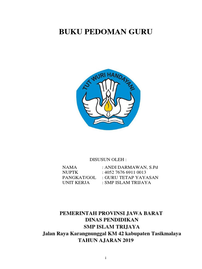 Buku Pedoman Guru | PDF