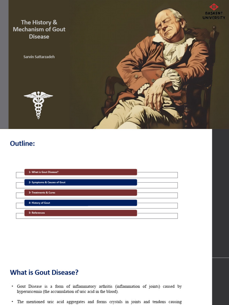 Gout | PDF | Gout | Diseases And Disorders