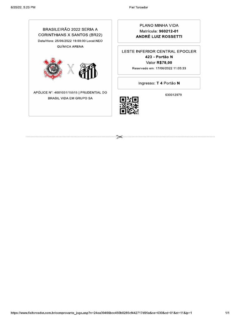 Ingresso | PDF