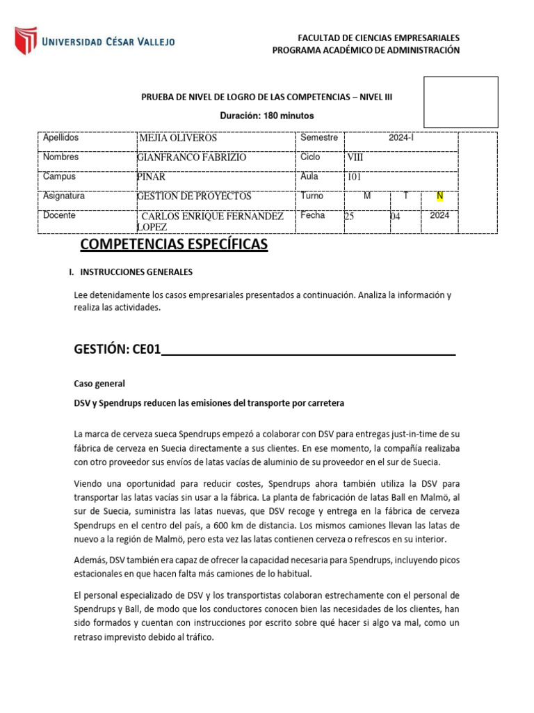 Estrategias Logísticas de Spendrups | PDF | Logística | Calidad (comercial)