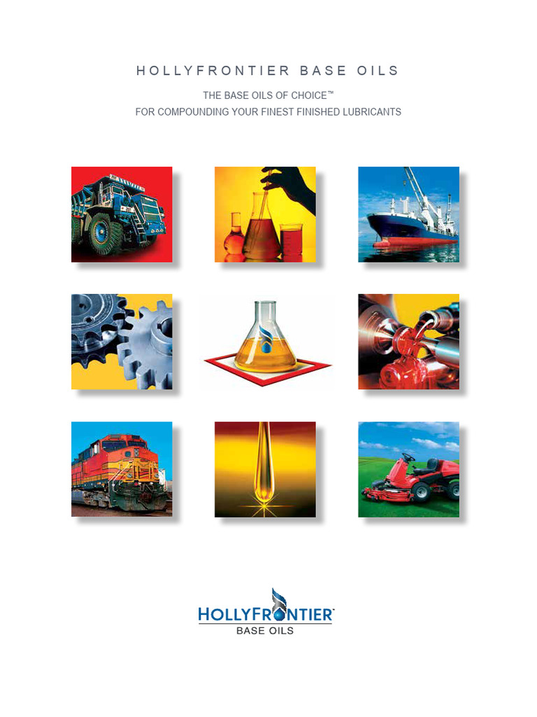 Base Oils Brochure En | PDF | Motor Oil | Oil Refinery