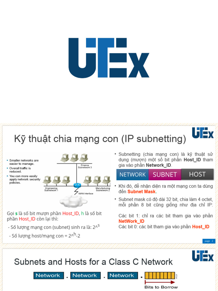 Chapter 3.2 - Subnetwork | PDF