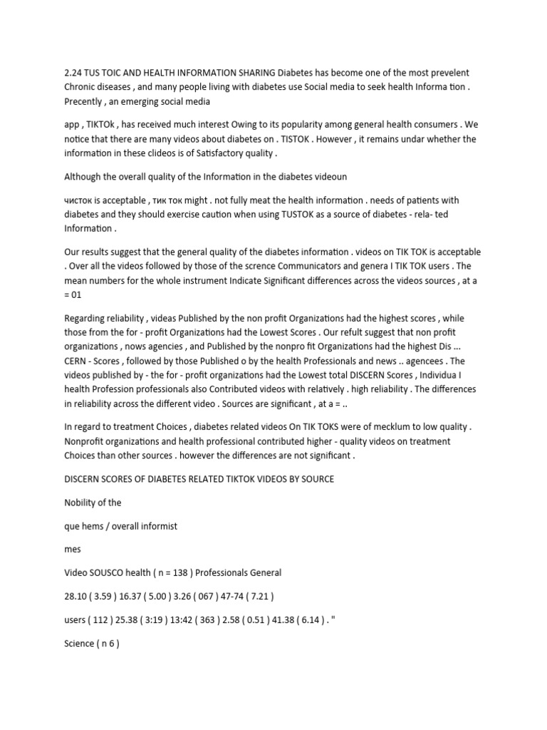 TIK TOK | PDF | Questionnaire | Sampling (Statistics)