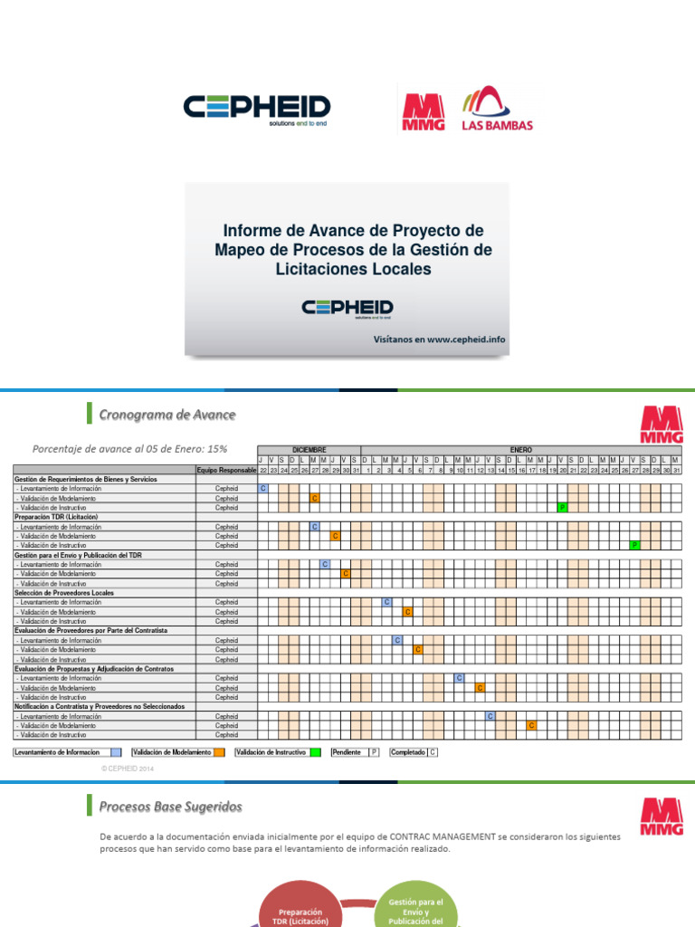 (Cepheid - MMG) Informe de Avance I 1.2 | PDF