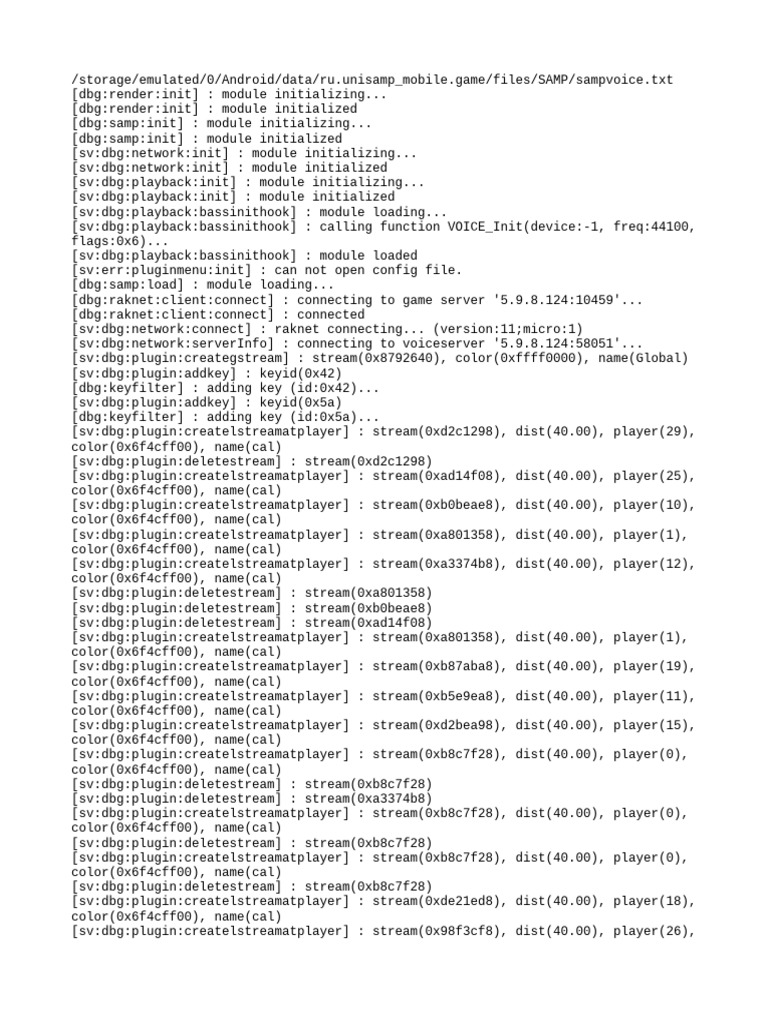 Samp Voice | Download Free PDF | Computing | Software