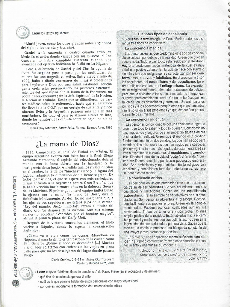 La Aventura de La Palabra. Lengua y Literatura Hispanoamericana y ...