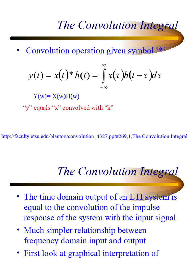 3.2 Convolución Gráfica | Download Free PDF | Convolution | Mathematical Analysis