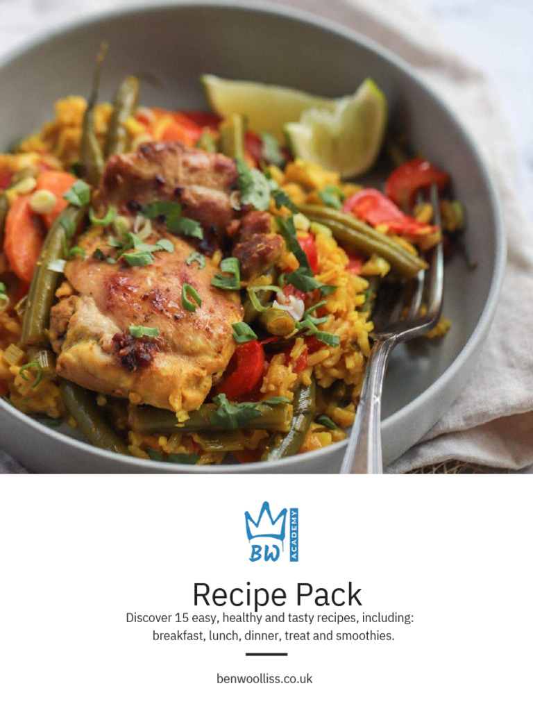 BW Recipe Cook Book | PDF | Curry | Turkey Meat