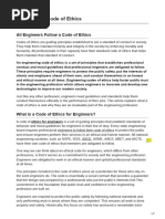 Engineers' Ethical Guidelines | PDF | Engineer | Dignity