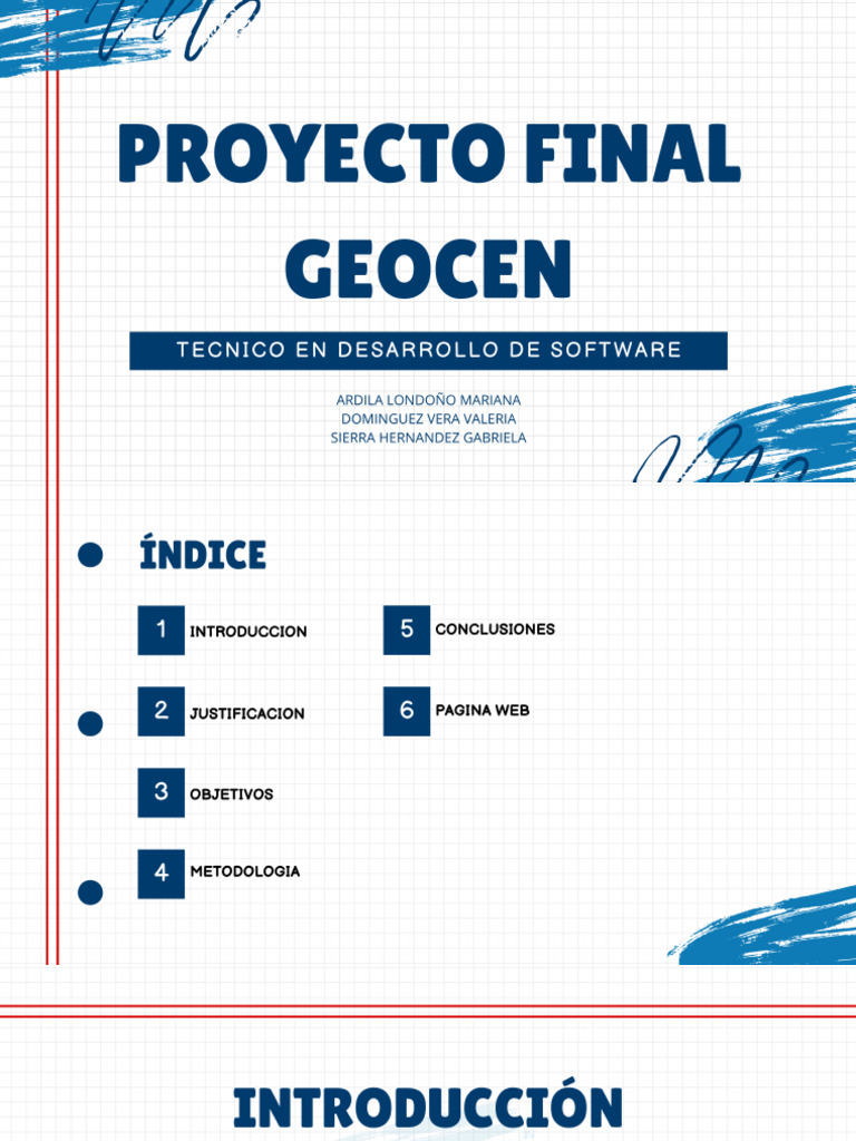 PRESENTACION GeoCen | PDF