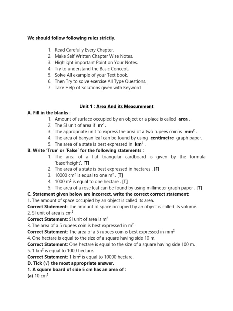 ch.1 Measurement 1 | PDF | Volume | Litre