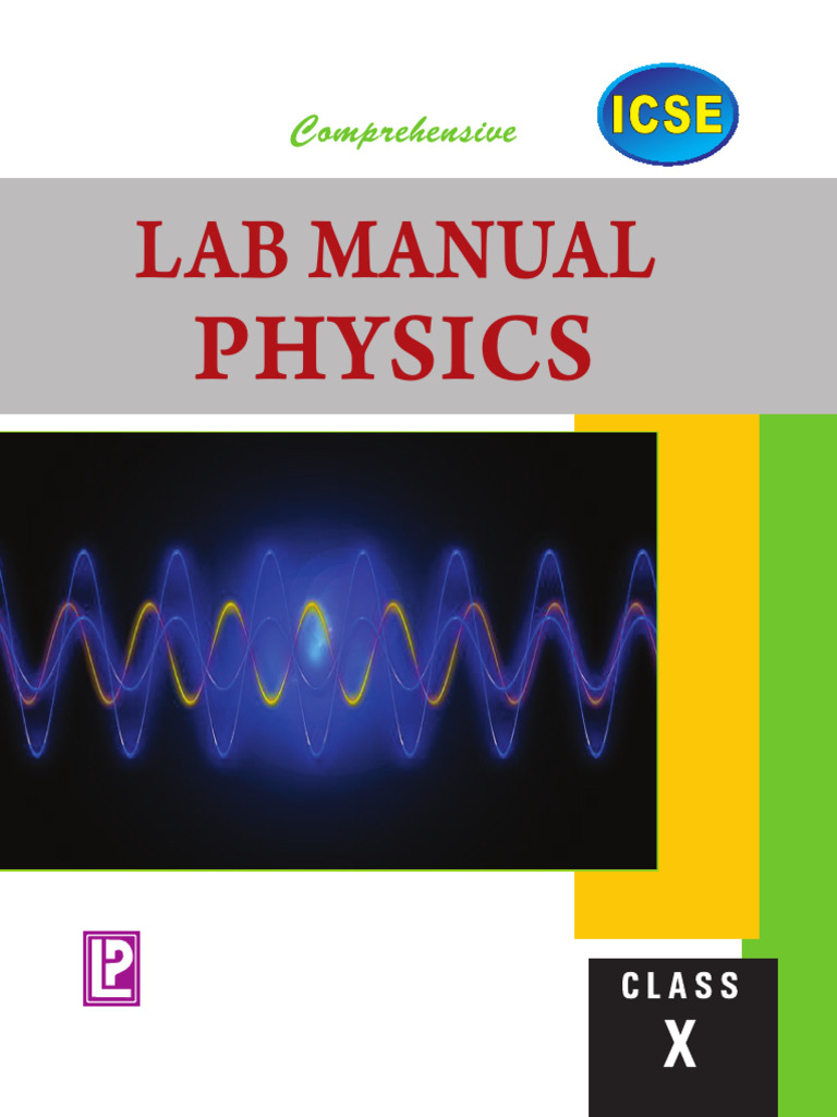 Comp. Lab Manual Physics X (ICSE Board) - Nodrm | PDF | Lever | Weight