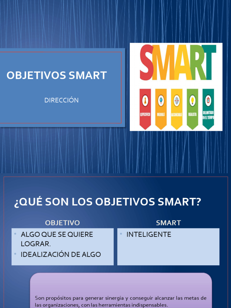 Objetivos Smart | PDF