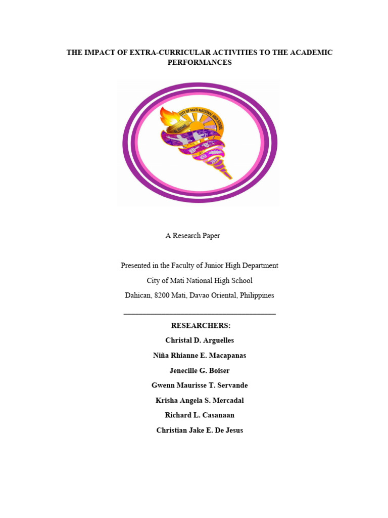 The Impact Of Extracurricular Activities On The Acedemic Performances