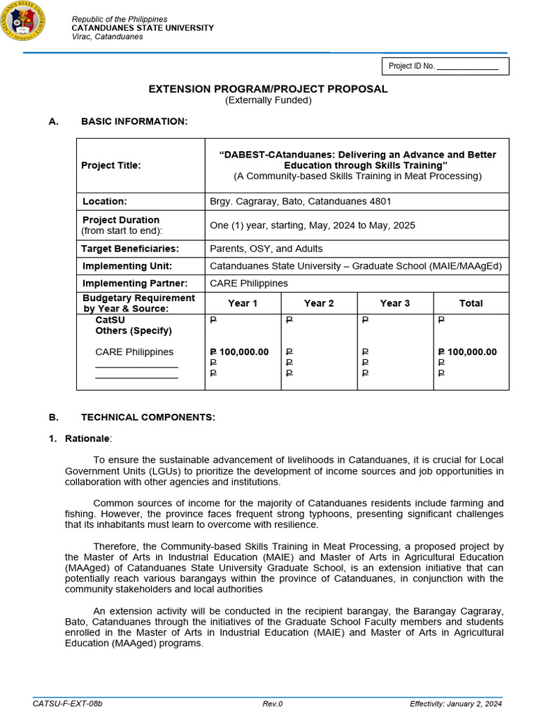 F-EXT-08b_Rev.1_Front-Page_Extension-Proposal_EXTERNAL-1 | PDF ...
