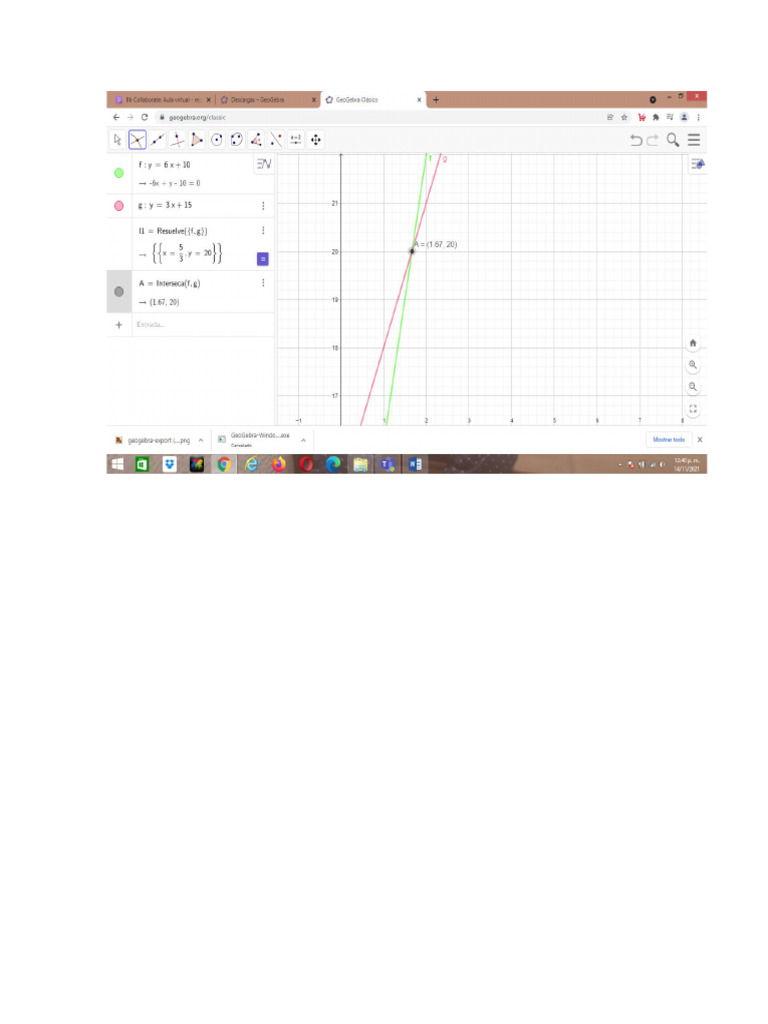 Geogebra 1 | PDF