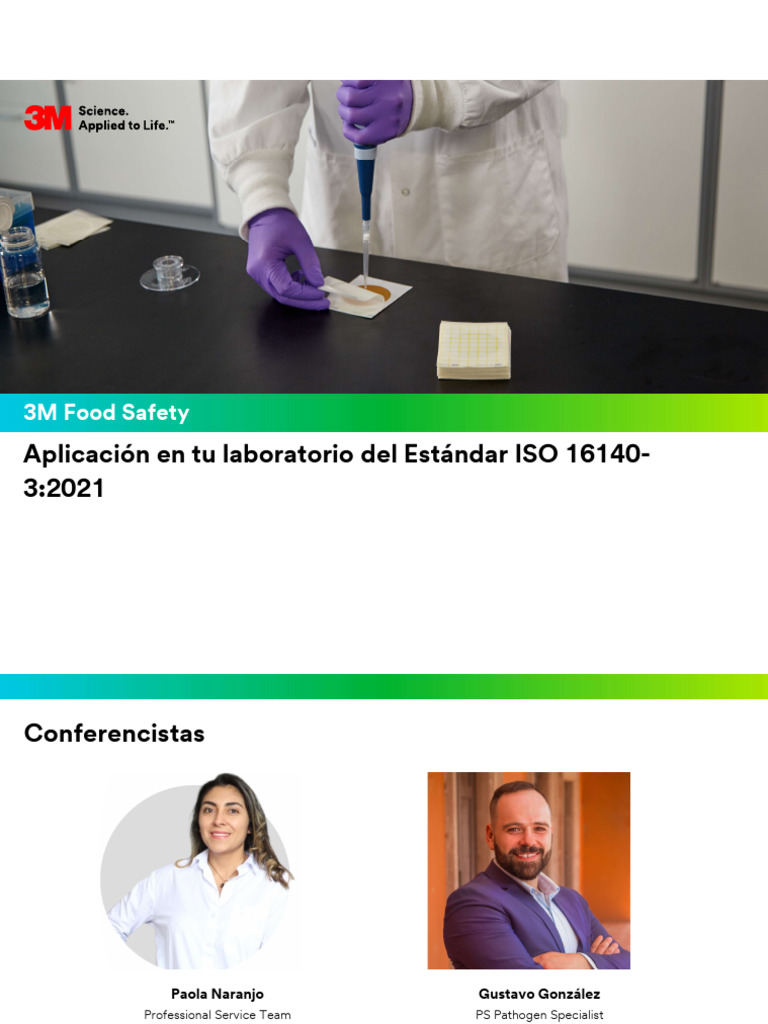 Aplicación en Tu Laboratorio Del Estándar ISO 16140 3 2021 | PDF | Aves ...