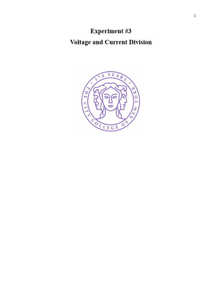 Electrical Circuit Analysis Lab | PDF | Resistor | Electrical Network