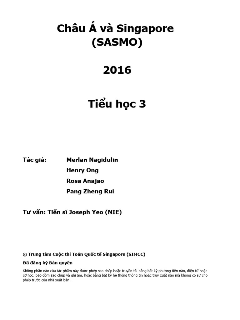 sasmo 2016 tiếng việt | PDF