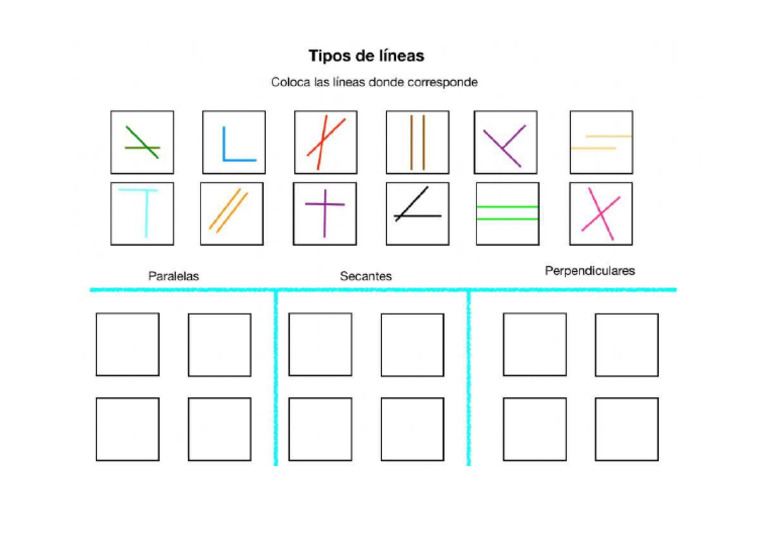 Clases de Lineas | PDF