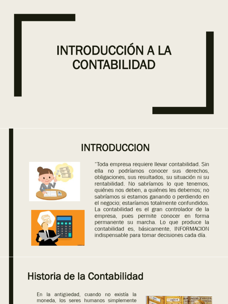Introduccion a La Contabilidad | PDF | Contabilidad | Business