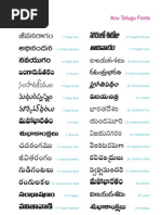 Anu Script Manager 70 Apple Telugu Keyboard Layout - Apple Poster | PDF