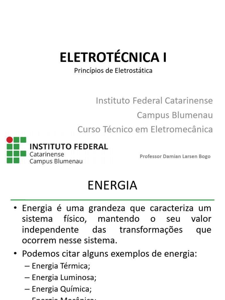 Principios de Eletrostática | PDF | Eletrostática | Eletricidade