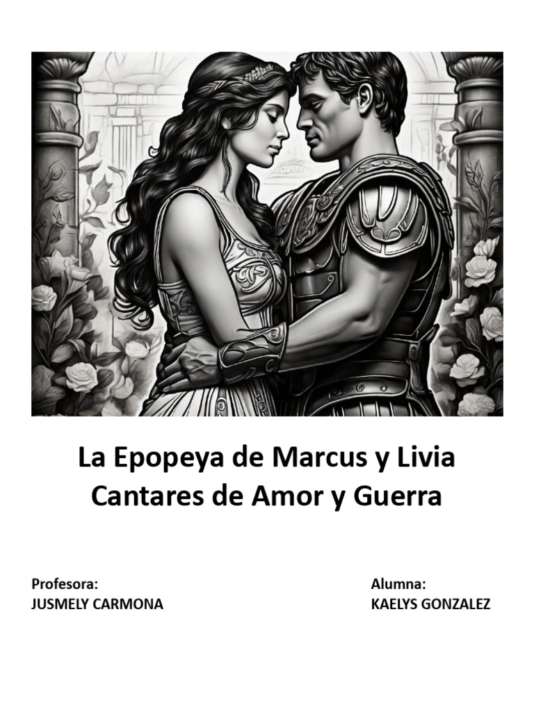 La Epopeya de Marcus y Livia Cantares de Amor y Guerra | PDF | Amor ...