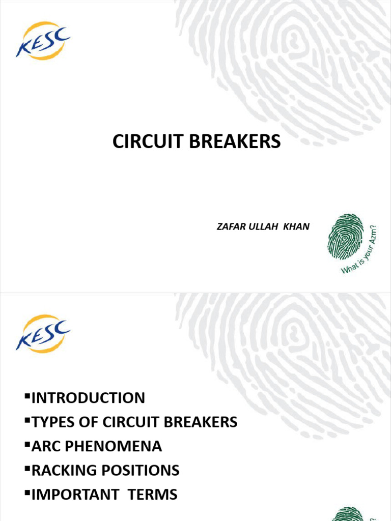 Circuit Breakers | PDF | Electric Arc | Switch