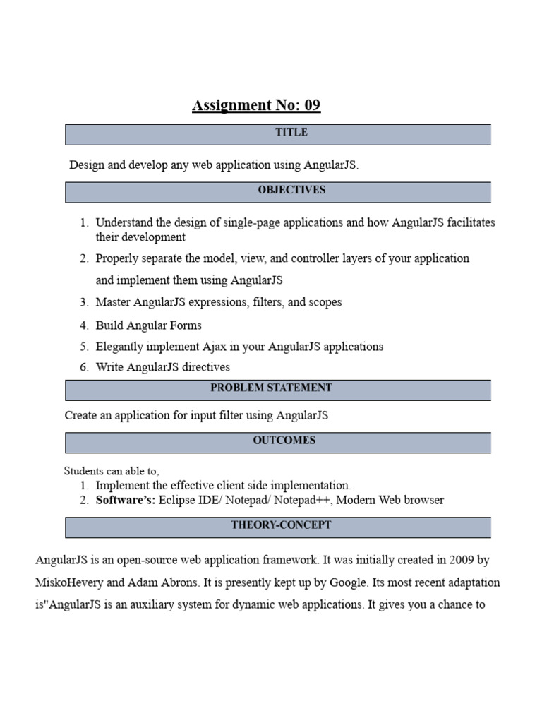 WRITE UP & ORAL QUESTIONS.docx | PDF | Angular Js | Html