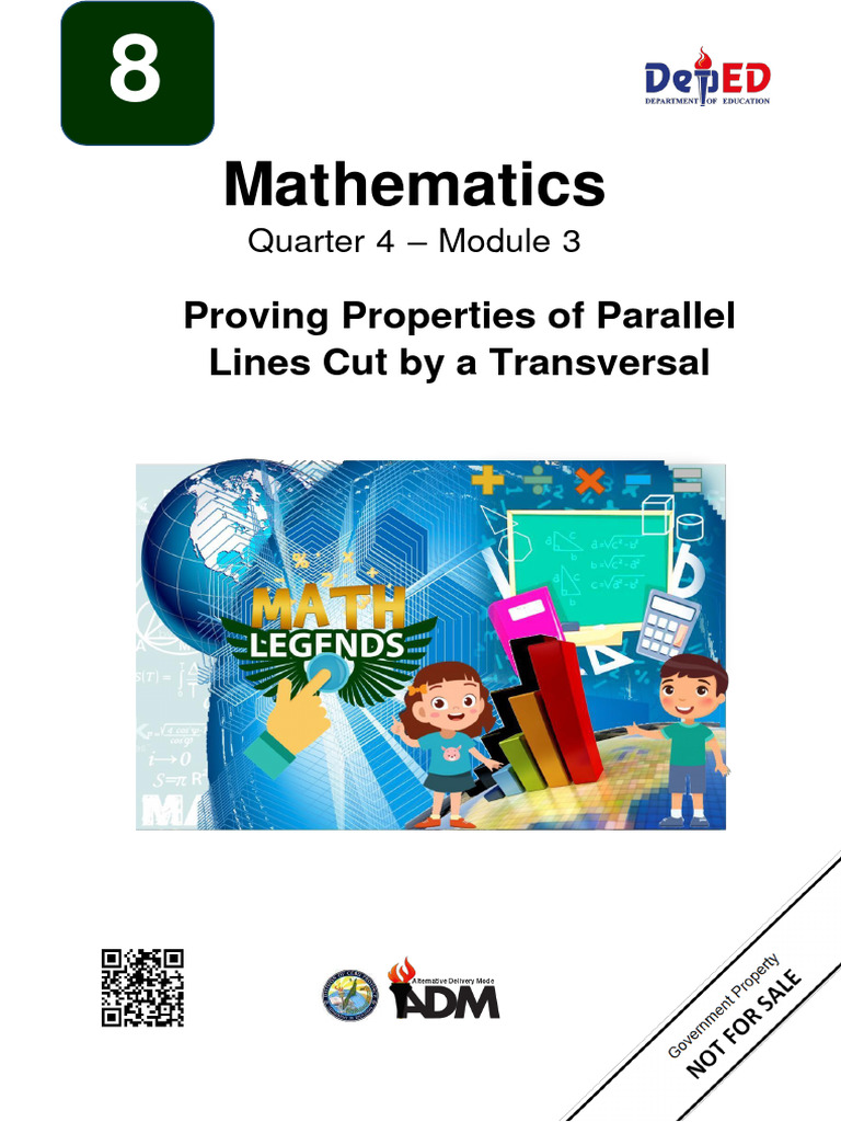 Math8 Q4 Wk3 Module 3 | PDF | Mathematics | Classical Geometry