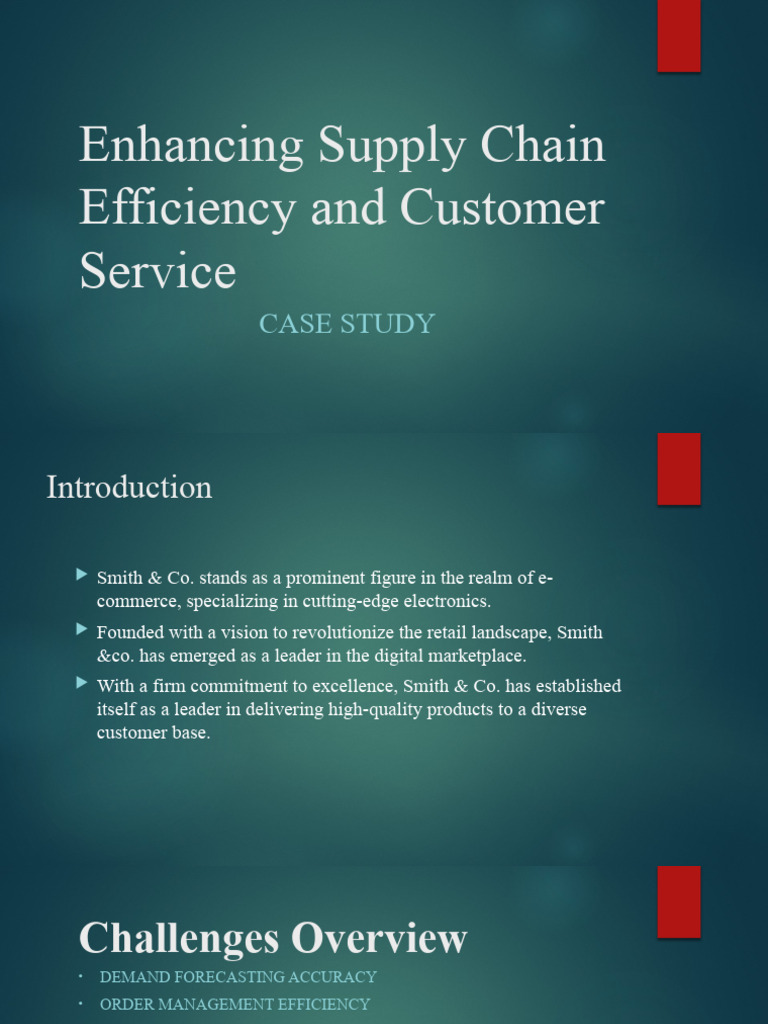 LOGISTICS Casestudy | PDF | Logistics | Forecasting