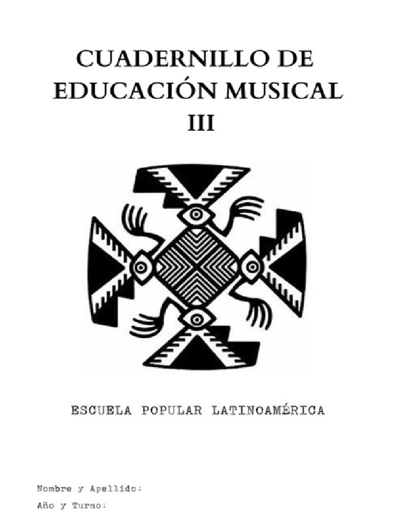 Cuadernillo Iii - 20240307 - 162510 - 0000 | PDF | Musicología