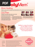 PolyMem Wound Dressing User Guide | PDF | Wound | Health Sciences