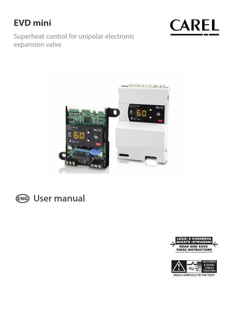 +0300036EN Manual EVDmini Carel | PDF | Electrical Engineering +0300036EN Manual EVDmini Carel | PDF | Electrical Engineering