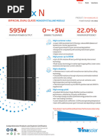 Trina 620w Datasheet - E3fd2fdc 4112 4845 Afcb 2970b6e920ac | PDF ...