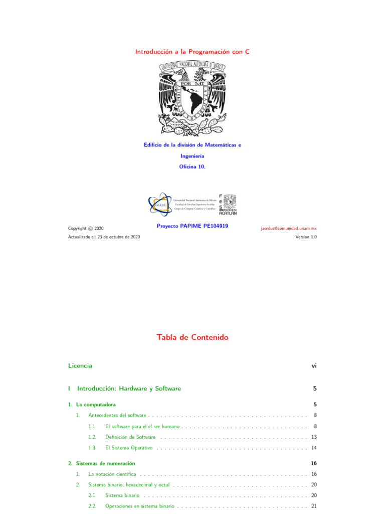 PRGRMMNG I Clss | PDF | Programación de computadoras | Programa de ...