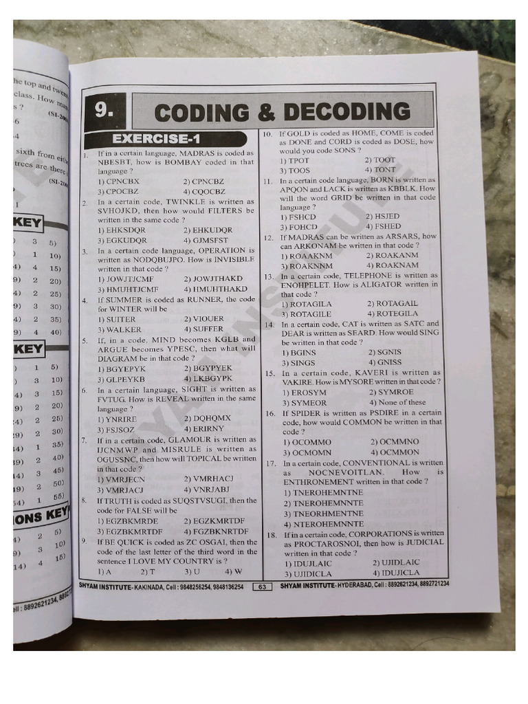 Codeing and Decoding | PDF