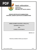 Grade 12 Sepedi Paper 1 Notes | PDF