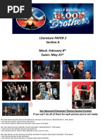 Blood Brothers Character Analysis Guide | PDF | Social Science ...