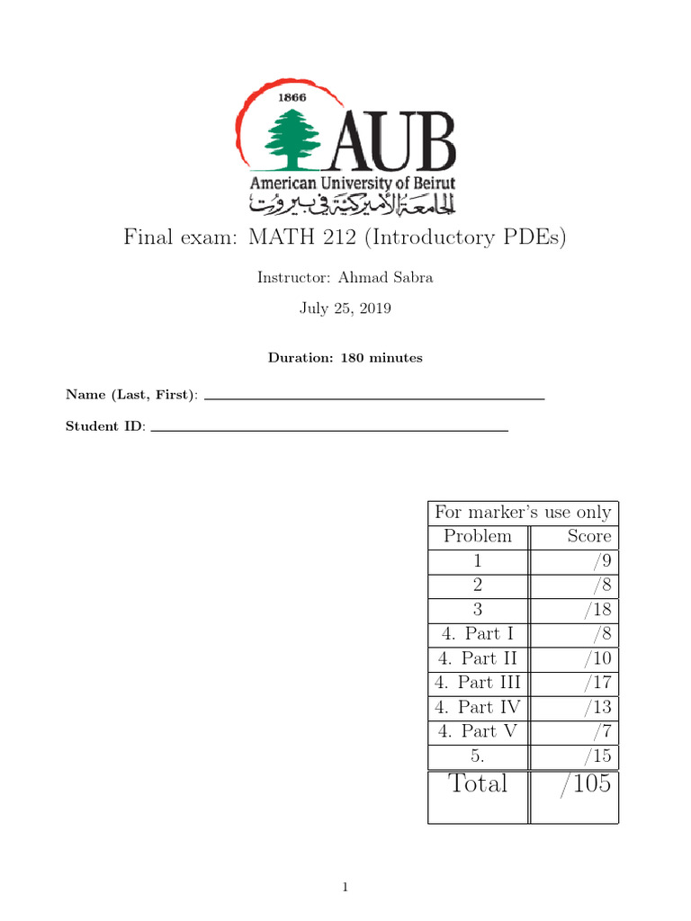 Final Expanded-Solved | PDF | Equations | Mathematical Analysis Final Expanded-Solved | PDF | Equations | Mathematical Analysis