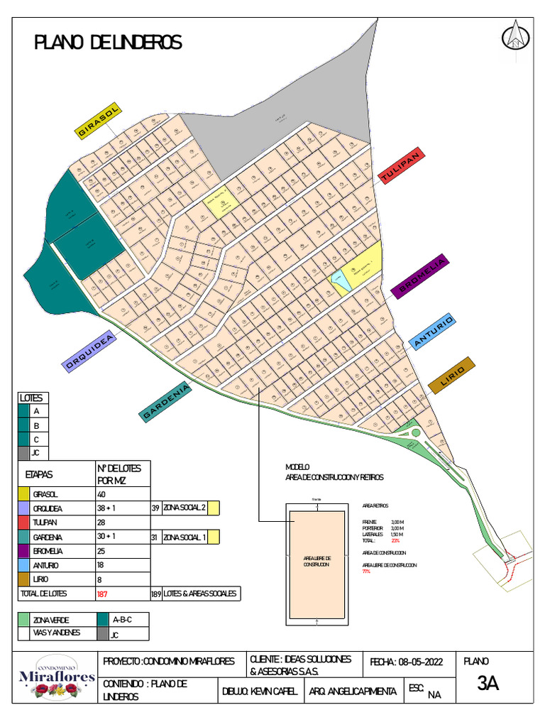 Plano de Linderos | PDF