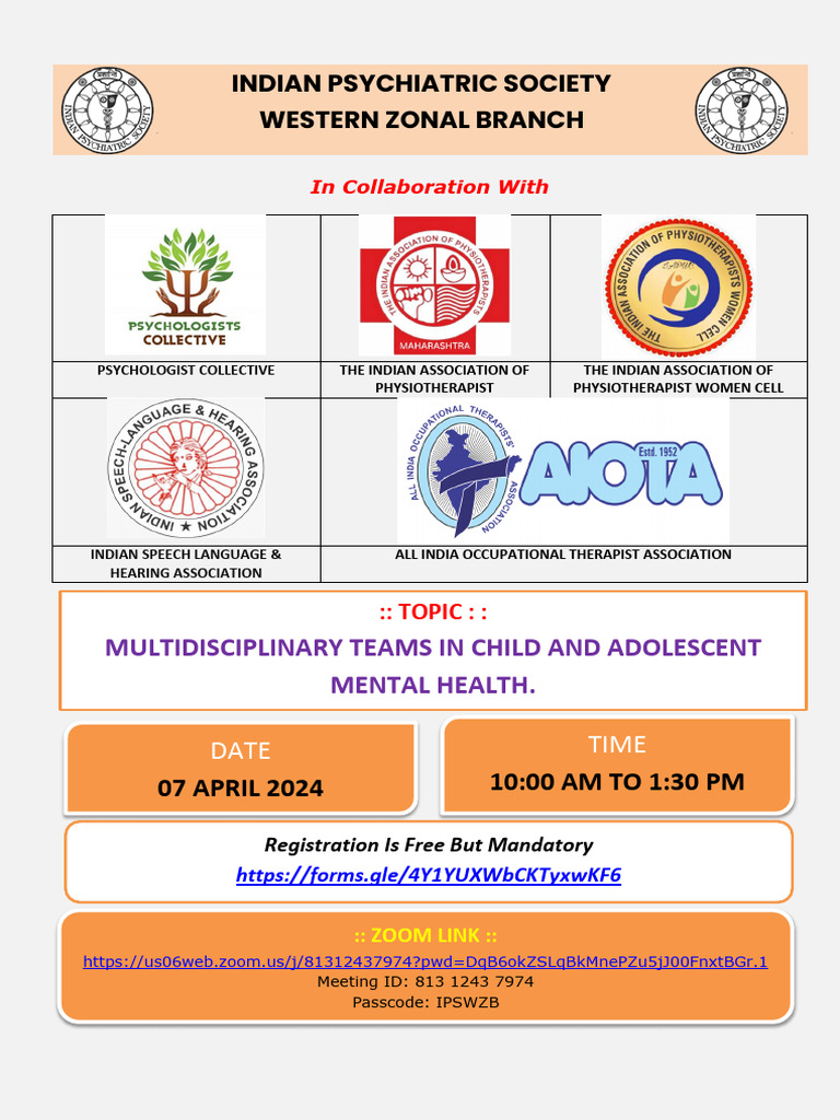 Multidisciplinary Teams in Child and Adolescent Mental Health | PDF ...