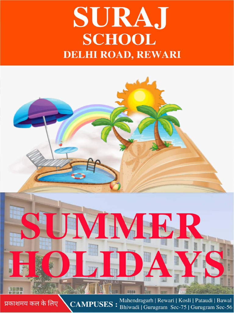 Class 5 Holiday Homework Guide | PDF | Sports & Recreation | Language ...